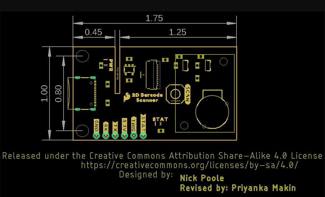 2D Barcode Scanner Breakout Board - SparkFun | Mouser