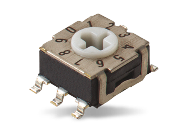 RTE Low Profile Rotary DIP Switches - C&K Switches | Mouser