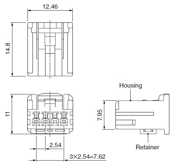 HCH Board-to-Wire Connector - JST Automotive Connectors | Mouser