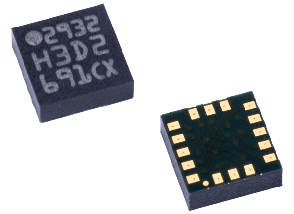 H3LISx00 3-Axis Digital Accelerometers - STMicro | Mouser
