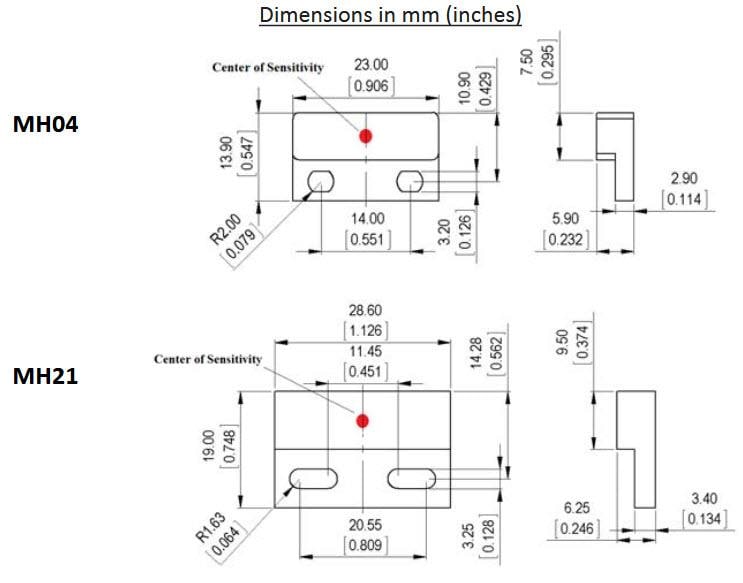 MH04/MH21 Micro-Power Hall Effect Sensors - MEDER electronic | Mouser