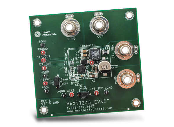 MAX17245EVKIT Evaluation Kit - Analog Devices / Maxim Integrated | Mouser