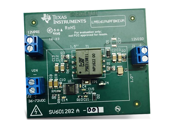 LM5161PWPFBKEVM Fly-Buck Evaluation Module (EVM) - TI | Mouser