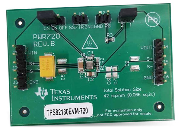 TPS821x0EVM-720 Step-Down Converter EVMs - TI | Mouser