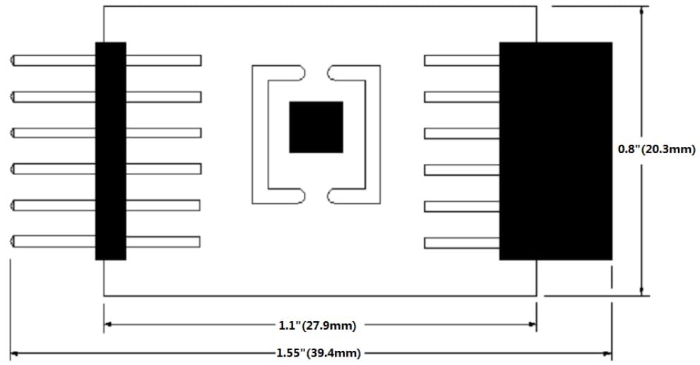HTU21D Peripheral Module - TE Connectivity / Measurement Specialties | Mouser