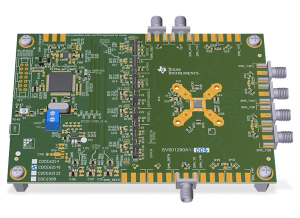 CDCI6214EVM Evaluation Module (EVM) - TI | Mouser
