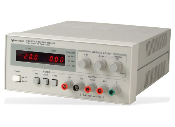 E3620A/30A Non-programmable DC Power Supplies - Keysight Technologies ...