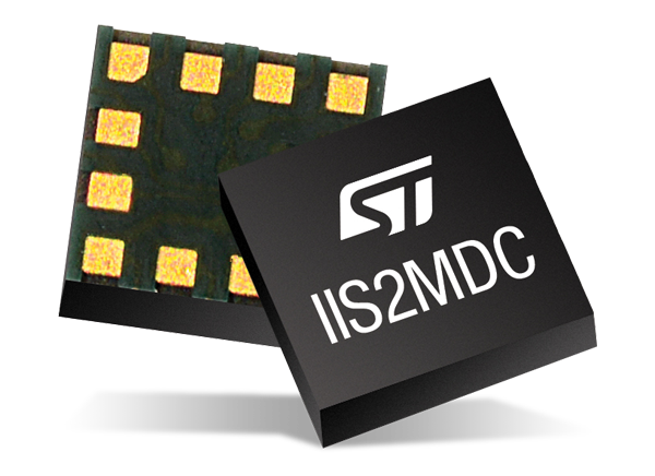 IIS2MDC 3-Axis Digital Magnetic Sensor - STMicro | Mouser