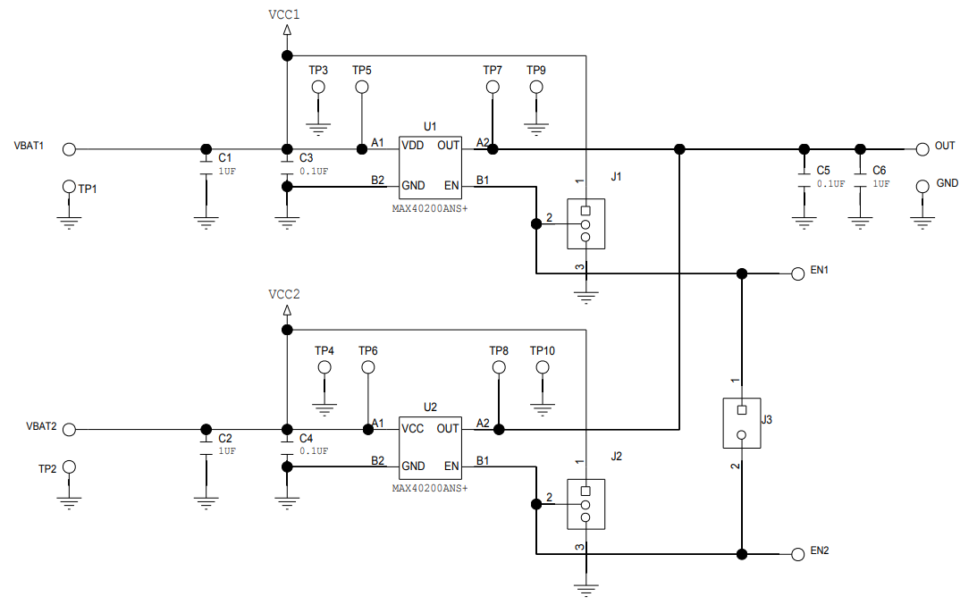 MAX40200EVKIT Diode Evaluation Kit - Analog Devices / Maxim Integrated ...