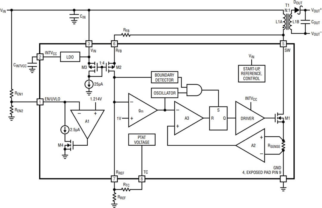 LT8301 / LT8302 Isolated Flyback Converters - ADI | Mouser