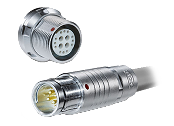 MINI-SNAP® F Series Circular Connectors - ODU | Mouser