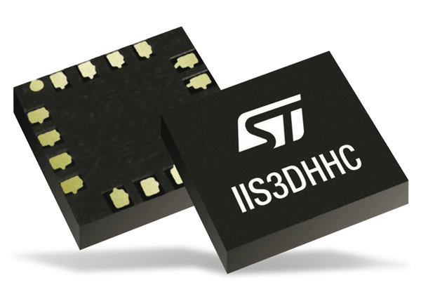 IIS3DHHC Three-Axis Linear Accelerometer - STMicro | Mouser