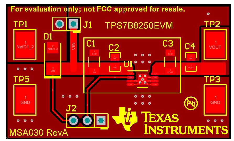 TPS7B8250EVM Evaluation Module - TI | Mouser