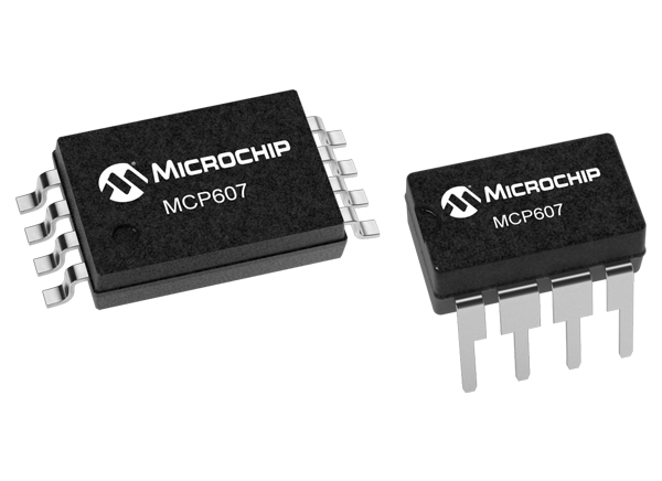MCP607 Operational Amplifiers - Microchip Technology | Mouser