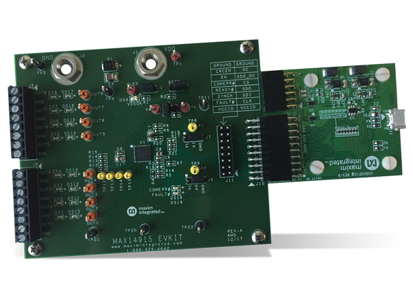 MAX14915 Evaluation Kit - Analog Devices / Maxim Integrated | Mouser
