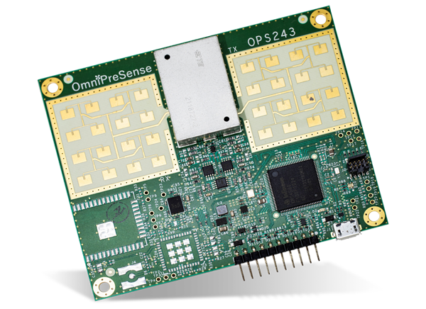 OPS243 Short-Range Radar Sensor - OmniPreSense | Mouser