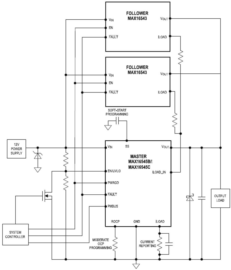 MAX16543 Integrated Follower Protection IC - Analog Devices / Maxim ...