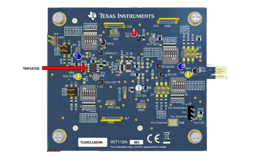 TCA9511AEVM Evaluation Module - TI | Mouser