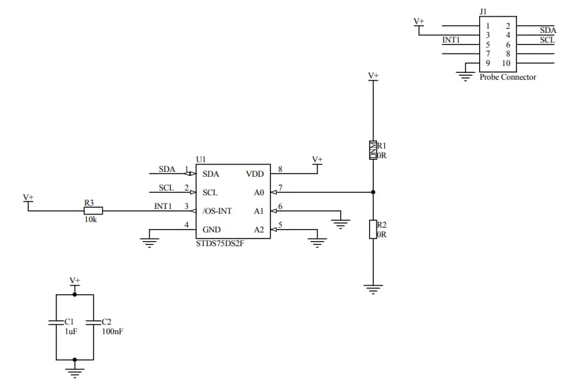 STEVAL-MKI202V1K Temperature Probe Kit - STMicro | Mouser