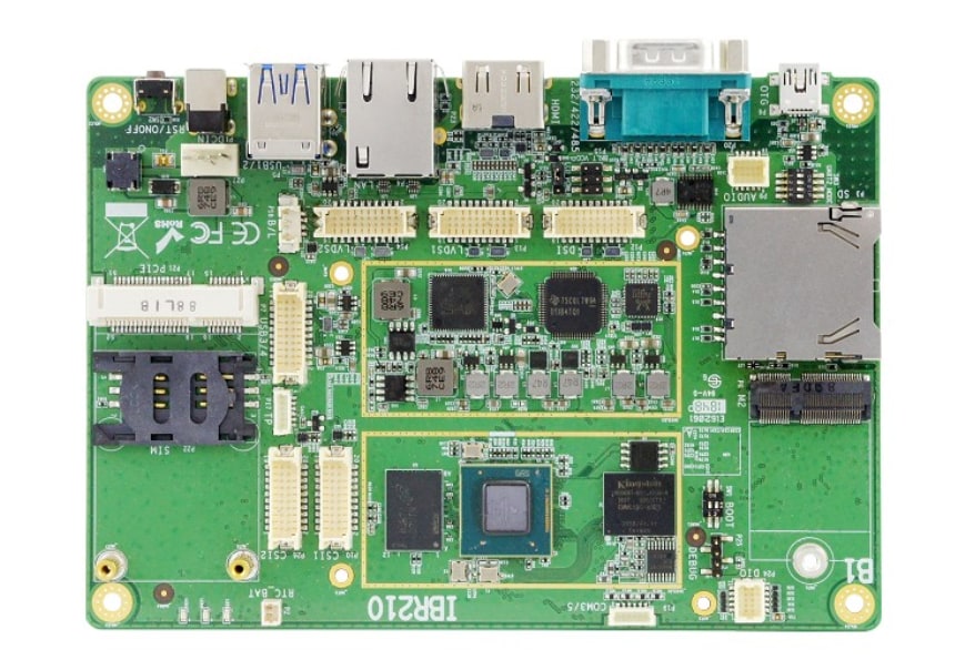 IBR210 3.5" RISC Single Board Computer - iBASE Technology | Mouser
