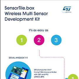 STEVAL-MKSBOX1V1 SensorTile.box Development Kit - STMicro | Mouser