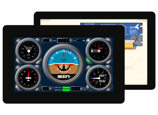 gen4-uLCD-43DCT Intelligent Display Modules - 4D Systems | Mouser