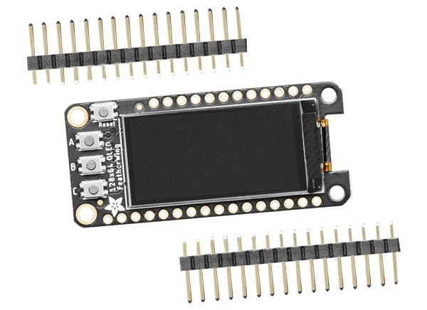 FeatherWing 128x64 OLED Add-on for Feather - Adafruit | Mouser