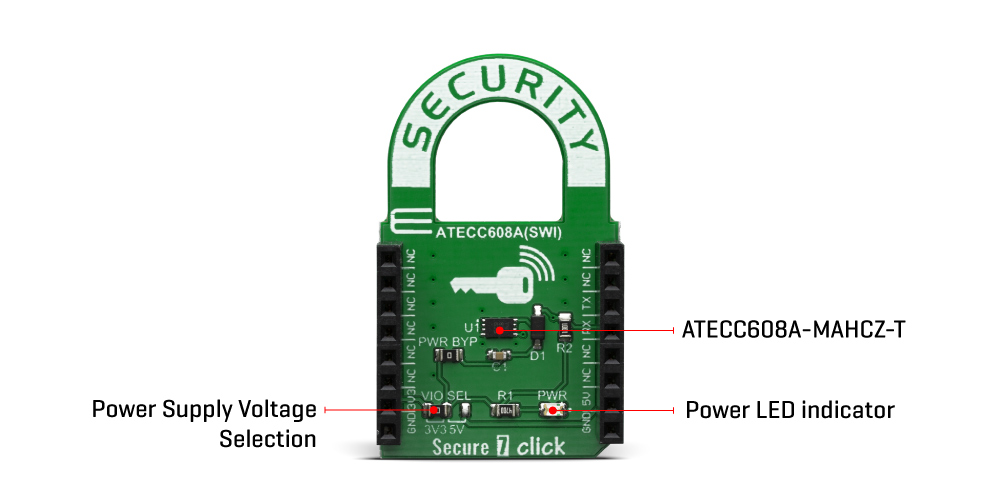 Secure 7 Click - Mikroe | Mouser