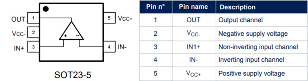 TSB711/A 6MHz Operational Amplifiers - STMicro | Mouser