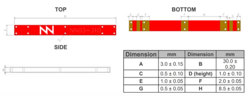 NN03-310 TRIO mXTEND™ Antenna for LTE-M/NB-IoT, 5G - Ignion | Mouser