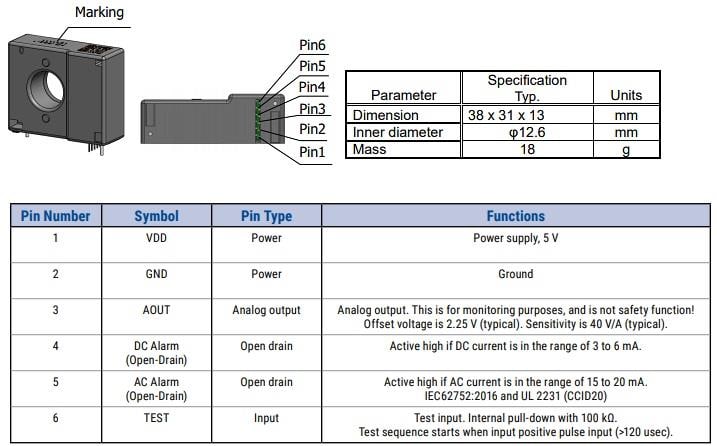 Fluxgate-Based Residual Current Sensors - KEMET | Mouser