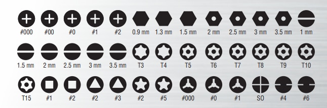 All-In-1 Precision Screwdriver Set - Klein Tools | Mouser