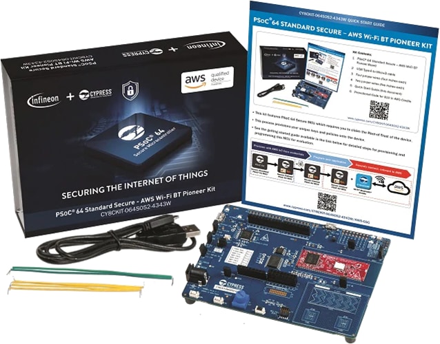 PSoC 64 Standard Secure AWS Wi-Fi BT Pioneer Kit - Infineon ...