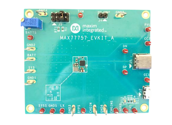 MAX77757 Evaluation Kit - Analog Devices / Maxim Integrated | Mouser