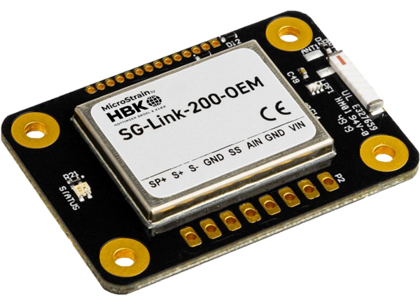 SG-Link-200-OEM Wireless 2-Channel Sensor - MicroStrain by HBK | Mouser
