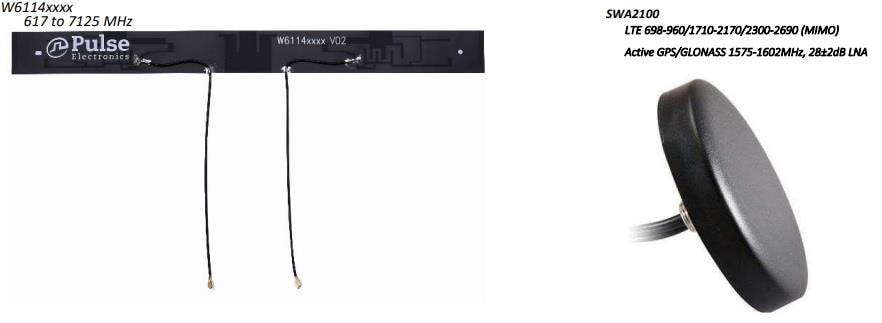 5G MIMO FPC Internal Antennas - Pulse Electronics | Mouser