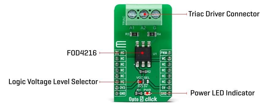 Opto 5 Click - Mikroe | Mouser