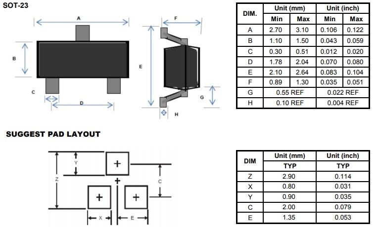 BAV99L 225mW SMD Switching Diode - Taiwan Semi | Mouser