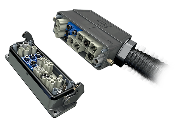 Han-Modular® Domino Modules - HARTING | Mouser