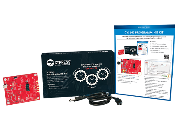 CY3642 Programming Kit - Infineon Technologies | Mouser