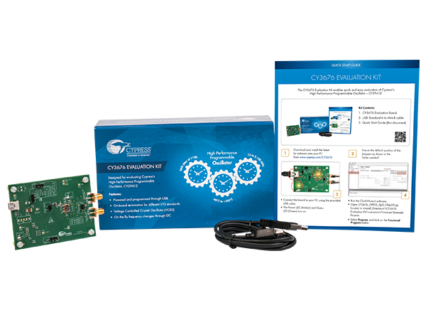 CY3676 Evaluation Kit - Infineon Technologies | Mouser