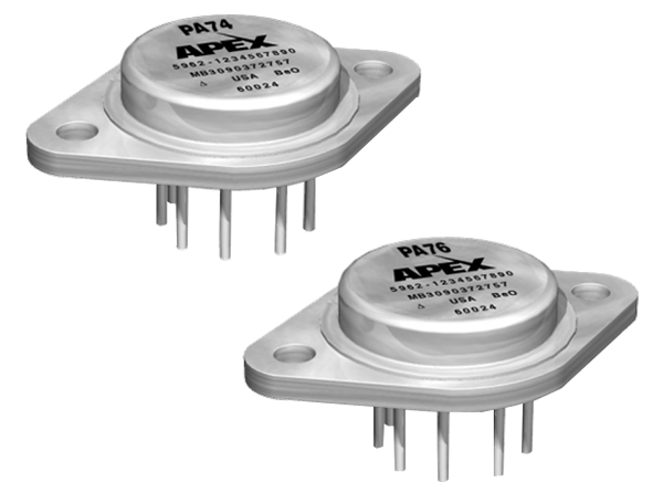 PA74/A & PA76/A Class C Power Amplifiers - Apex Microtechnology | Mouser