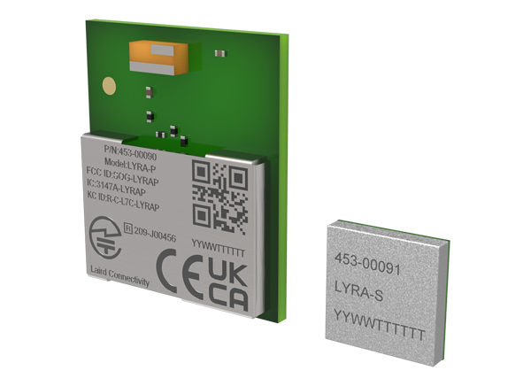 Lyra Series BLUETOOTH 5.3 Modules - Ezurio | Mouser