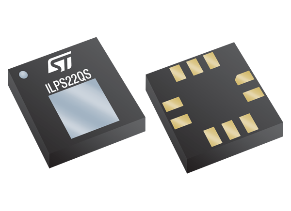ILPS22QS Absolute Digital Output Barometer - STMicro | Mouser