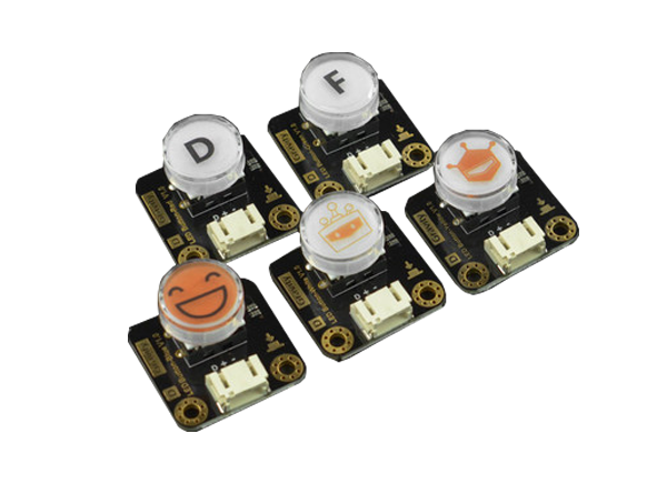 Gravity: LED Button x 5 Pack - DFRobot | Mouser