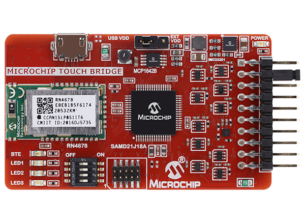 EV96R35A Touch Bridge Kit - Microchip Technology | Mouser