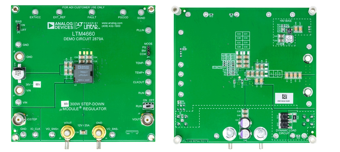 DC2879A Demo Board for the LTM4660 - ADI | Mouser