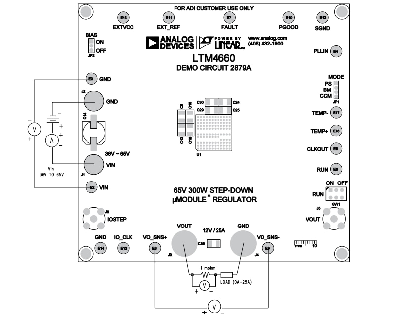 DC2879A Demo Board for the LTM4660 - ADI | Mouser