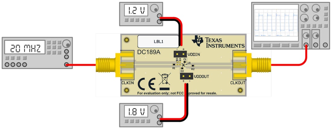 CDCBT1001EVM Evaluation Module (EVM) - TI | Mouser