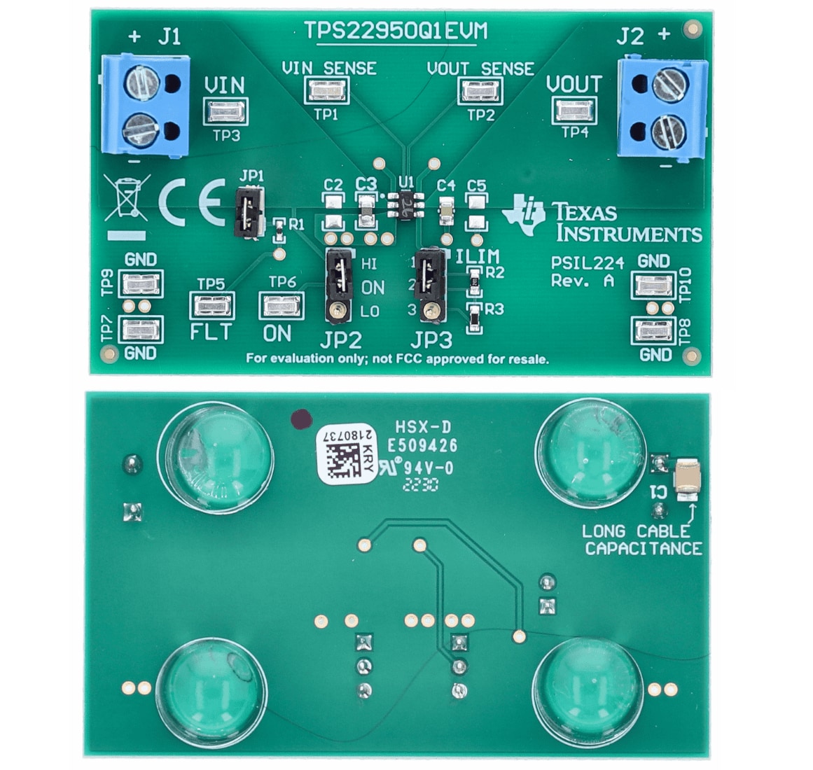TPS22950Q1EVM Evaluation Module - TI | Mouser